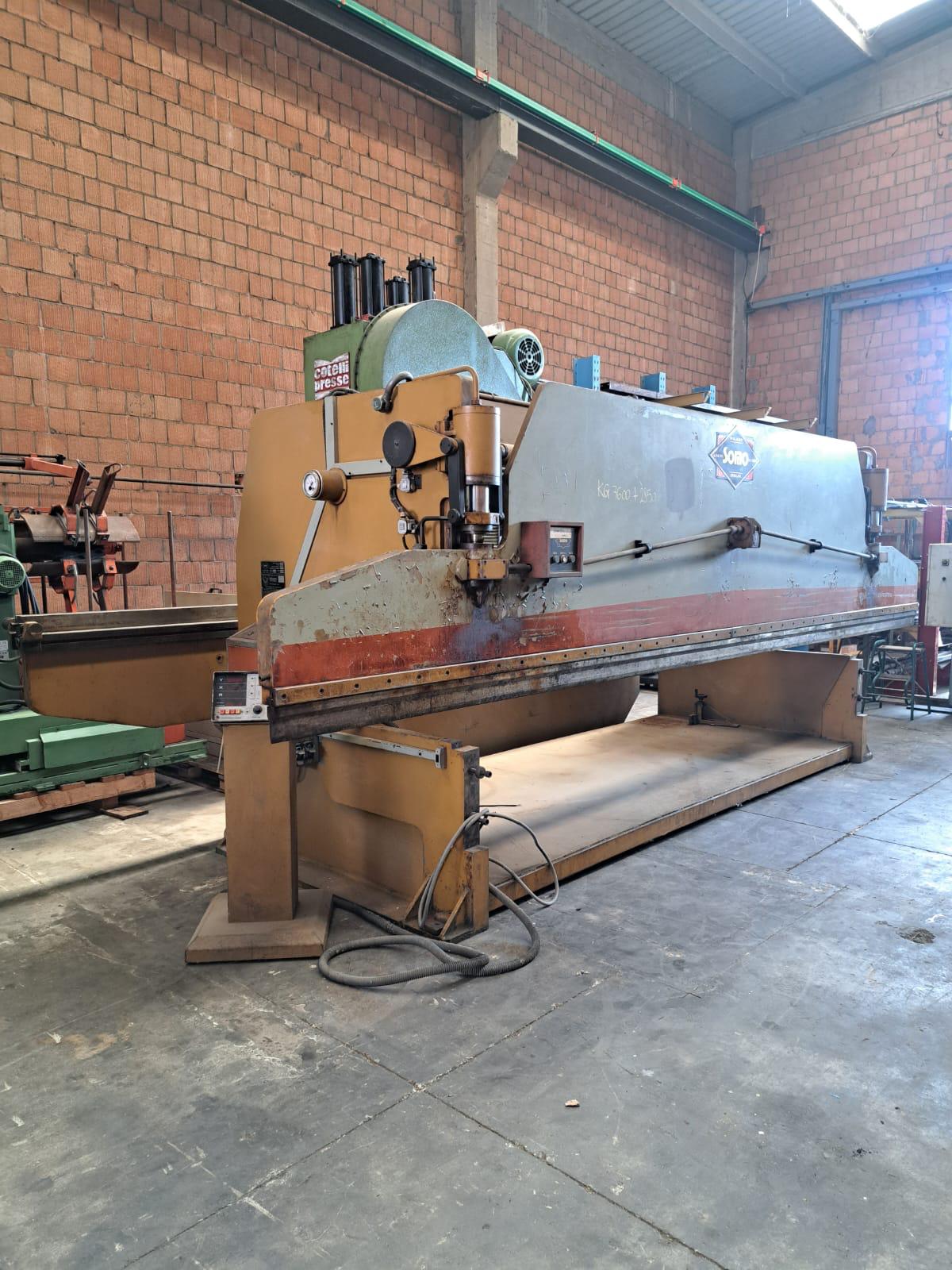 Piegatrice idraulica Somo 6000x50ton, Parma, Emilia-Romagna - Annunci Industriali